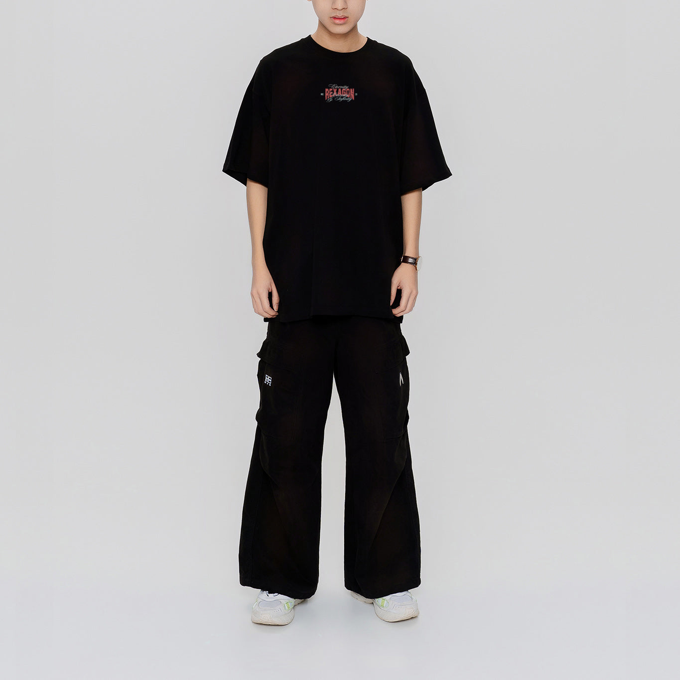 Rexagon Ouroboros Emblem Tee - Black